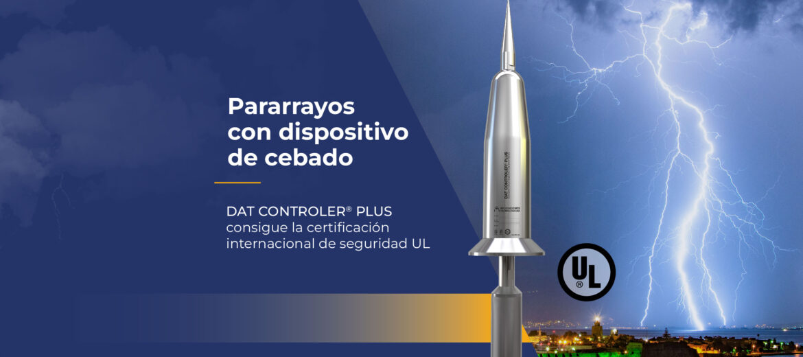 Pararrayos DAT CONTROLER® PLUS con certificado UL - AT3w