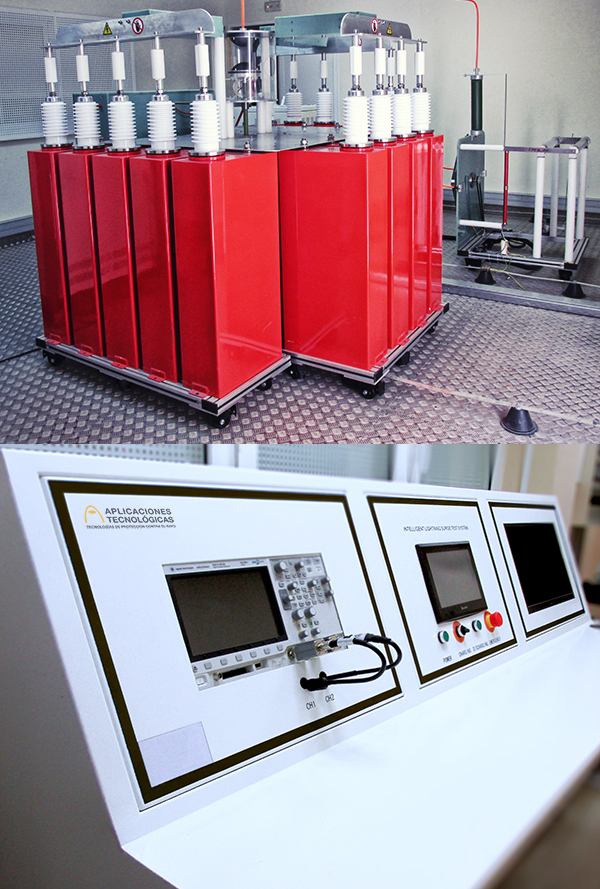 New laboratory with generator capable of 250kA (8/20 µs)