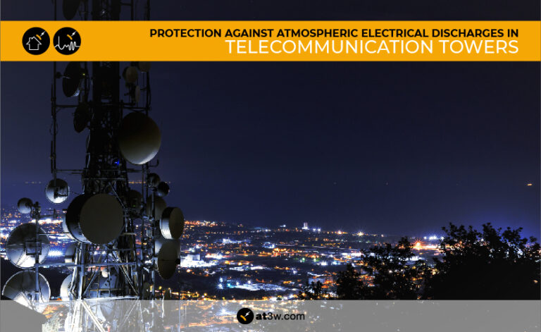 Telecommunication towers: protection against lightning